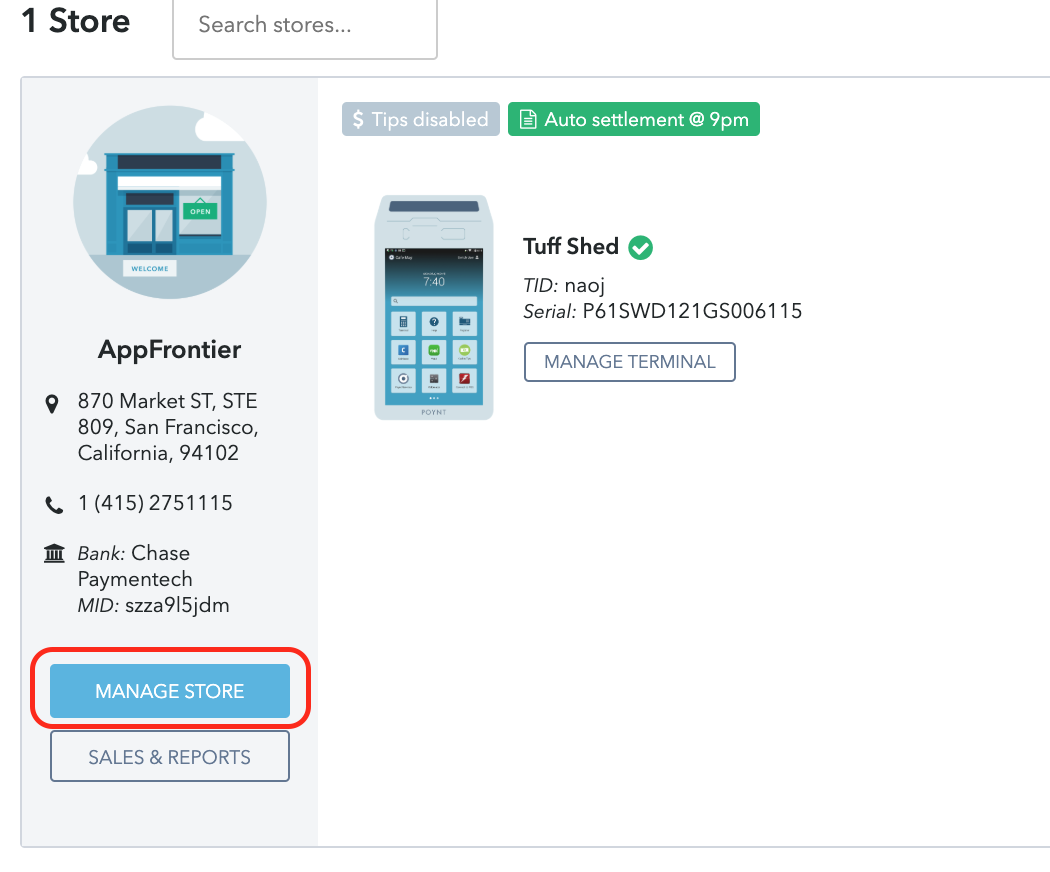 Chargent Terminal: How do I change the Sleep Settings