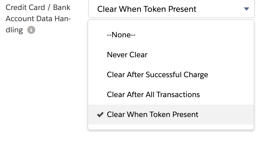 Why can't I store the Card Security Code (CSC) in Salesforce?