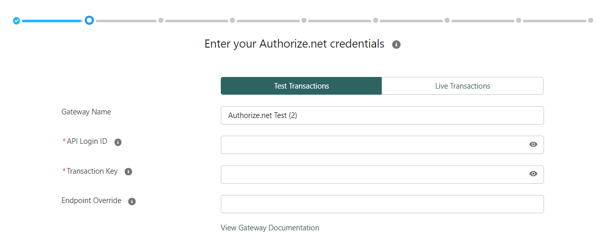 How do I create a gateway record?